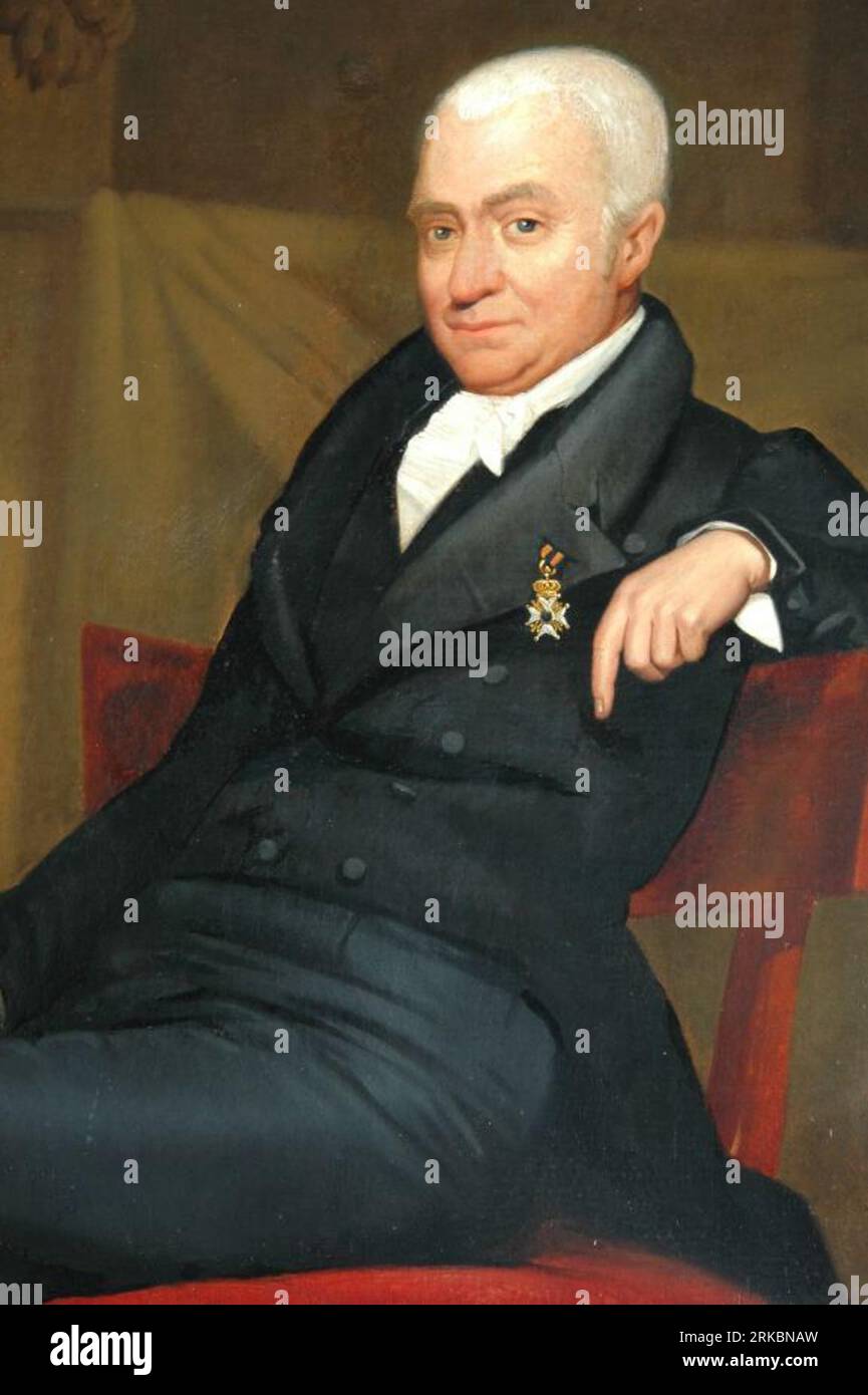 Portret van Justinus Sjuck Gerrold Juckema van Burmania baron Rengers ...