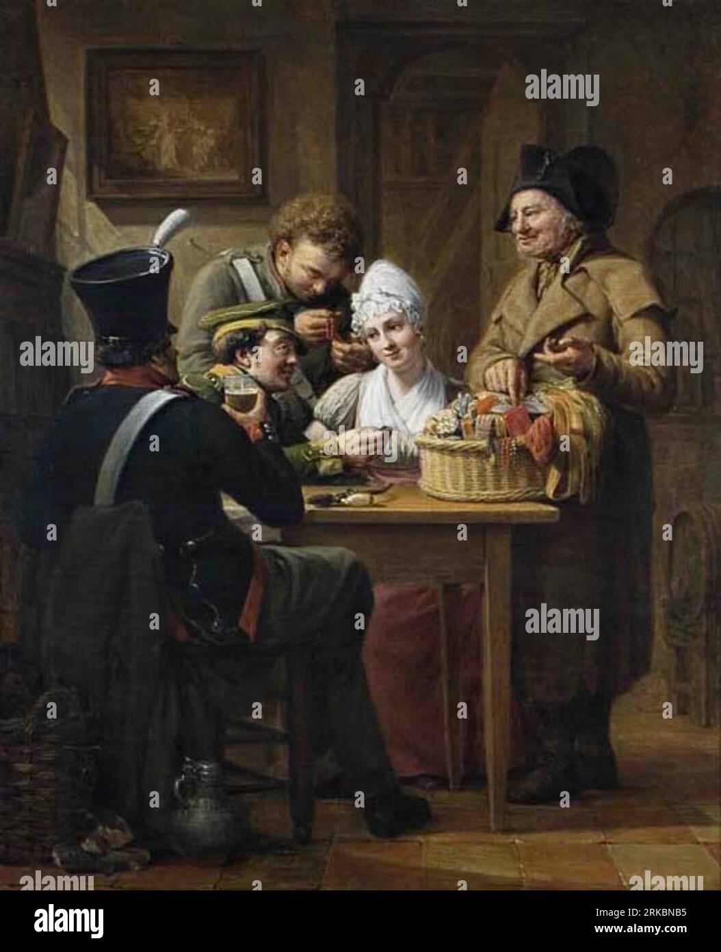 De Marskramer 1821 by Otto de Boer Stock Photo - Alamy