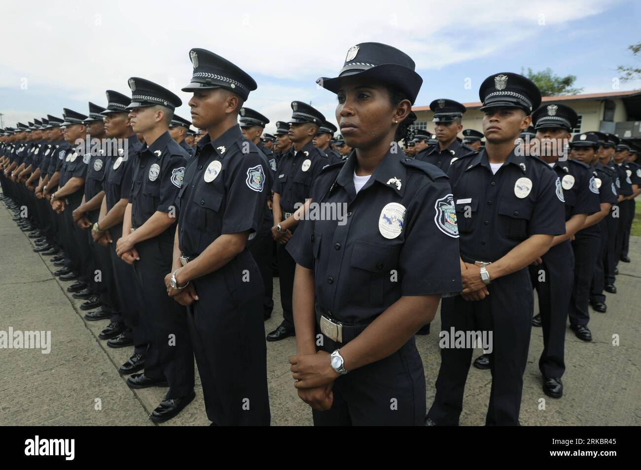 Panamanian national police hi-res stock photography and images - Alamy