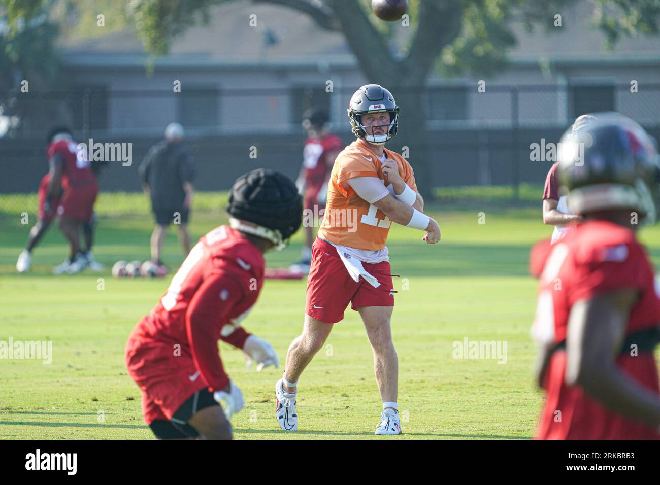 Tampa, Florida, USA, August 24, 2023, Tampa Bay Buccaneers quarterback ...
