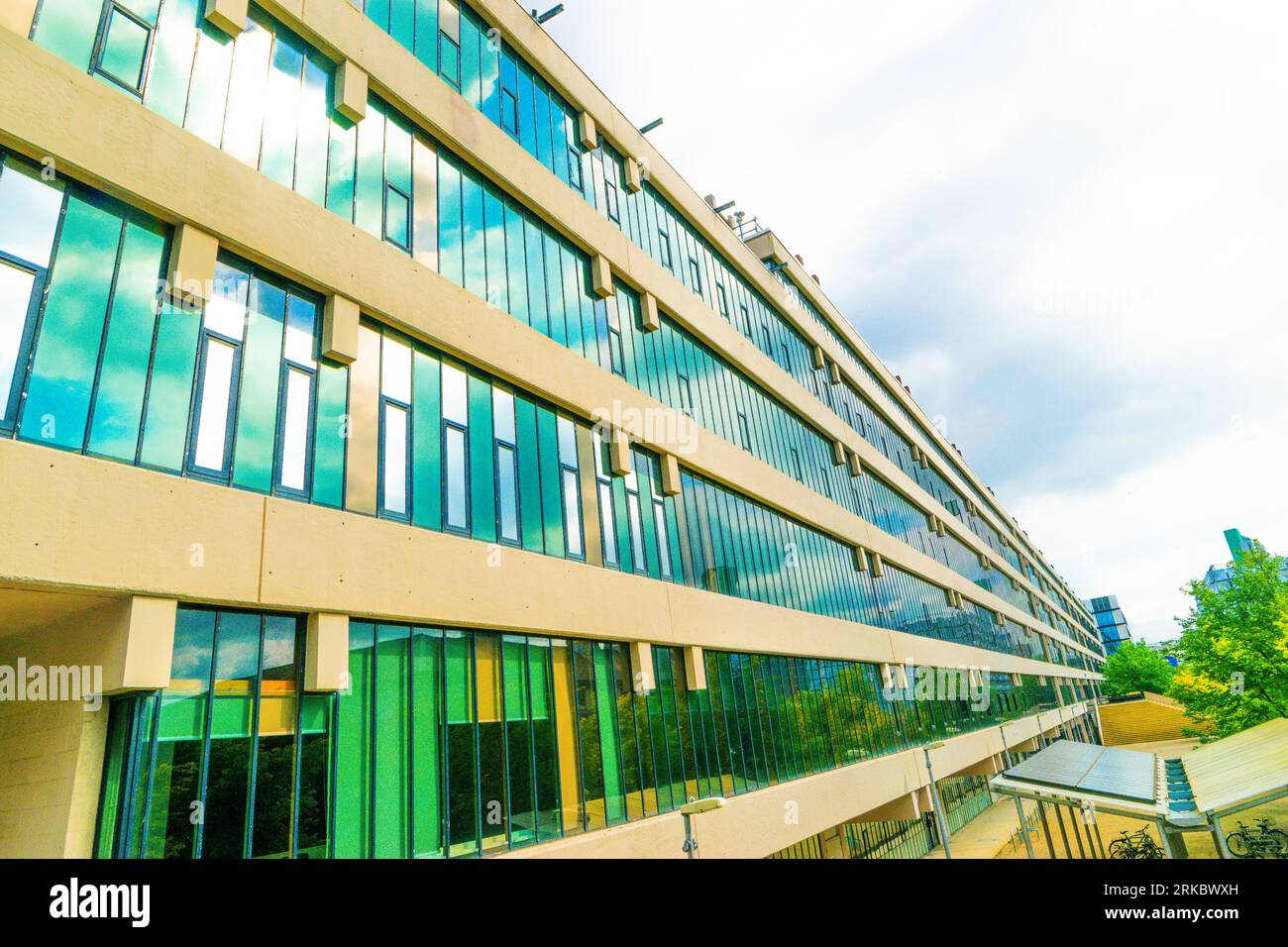 E C Stoner building, University of Leeds, Yorkshire, United Kingdom ...