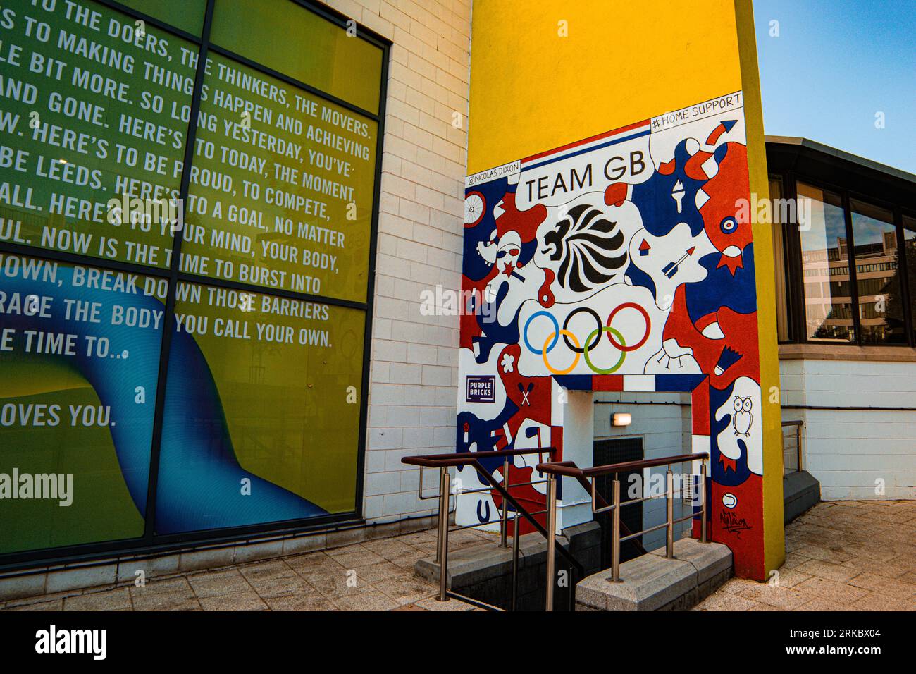 The Edge Building, University of Leeds, Yorkshire, United Kingdom Stock ...