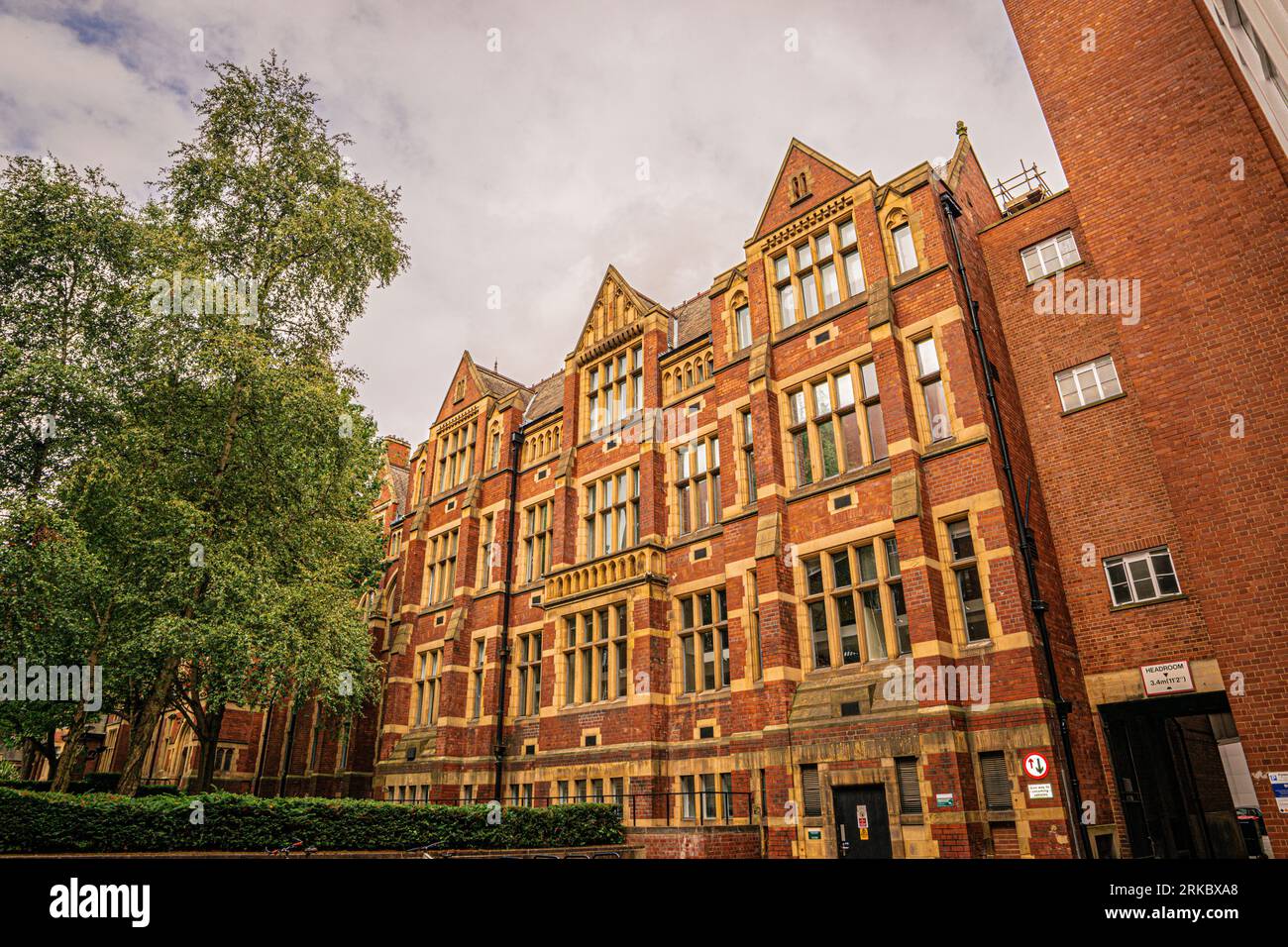 The Great Hall, University of Leeds, Yorkshire, United Kingdom Stock ...