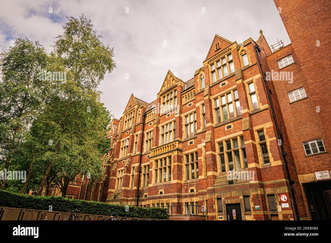 The Great Hall, University of Leeds, Yorkshire, United Kingdom Stock ...