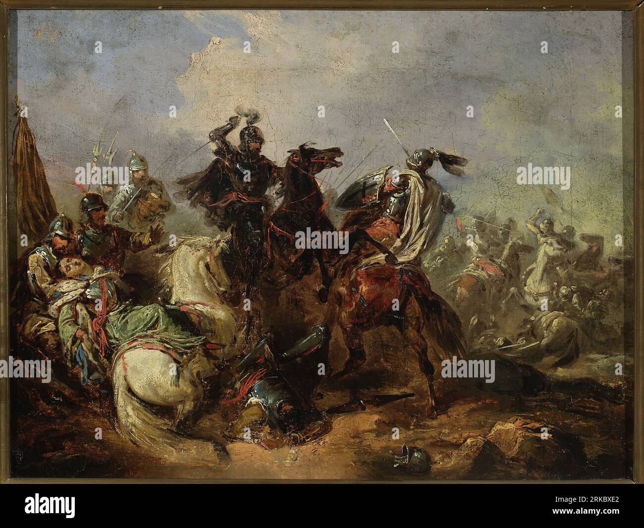 Teutonic knights painting hi-res stock photography and images - Alamy