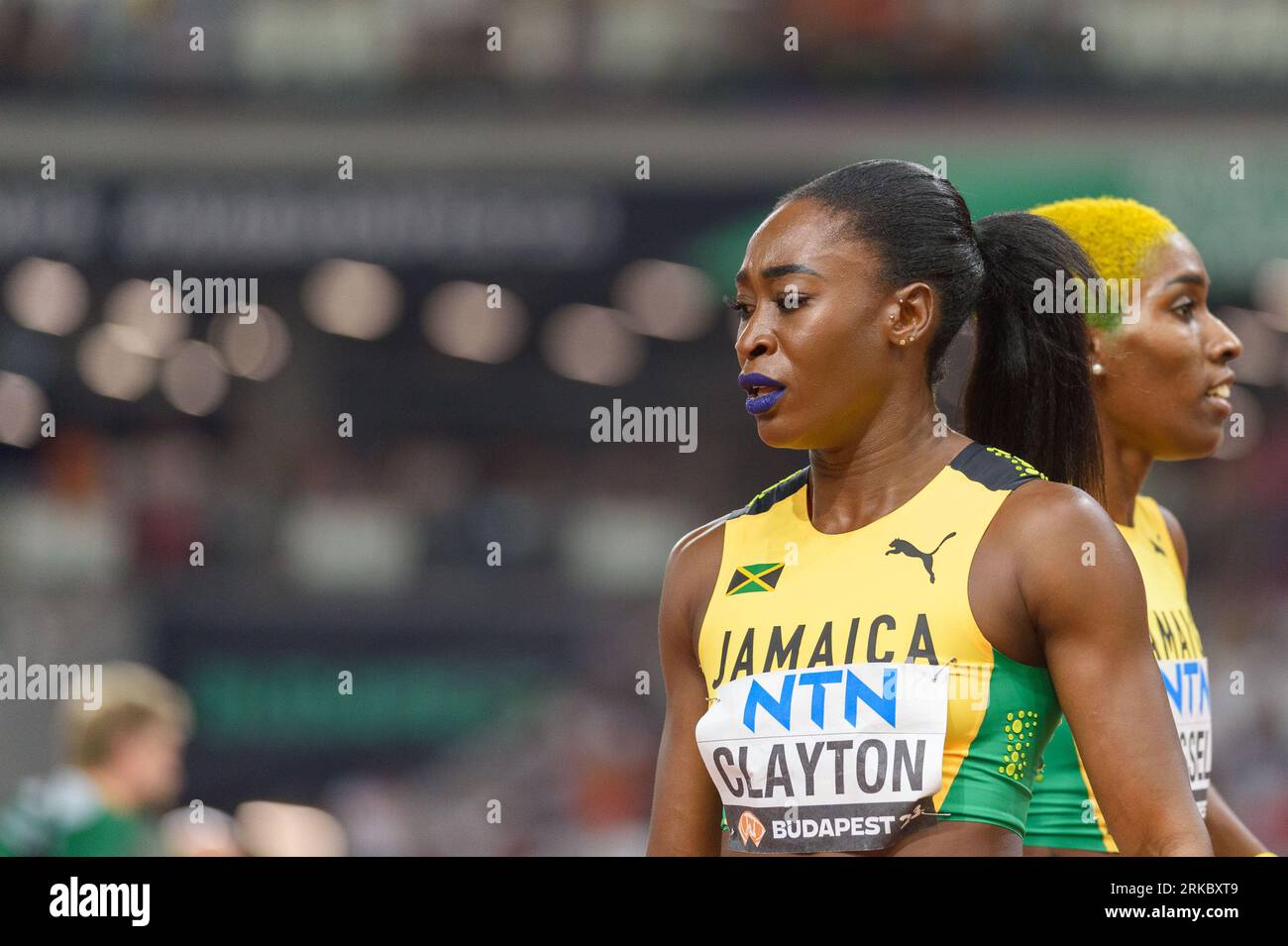 Rushell clayton 400 metres hurdles hi-res stock photography and images ...