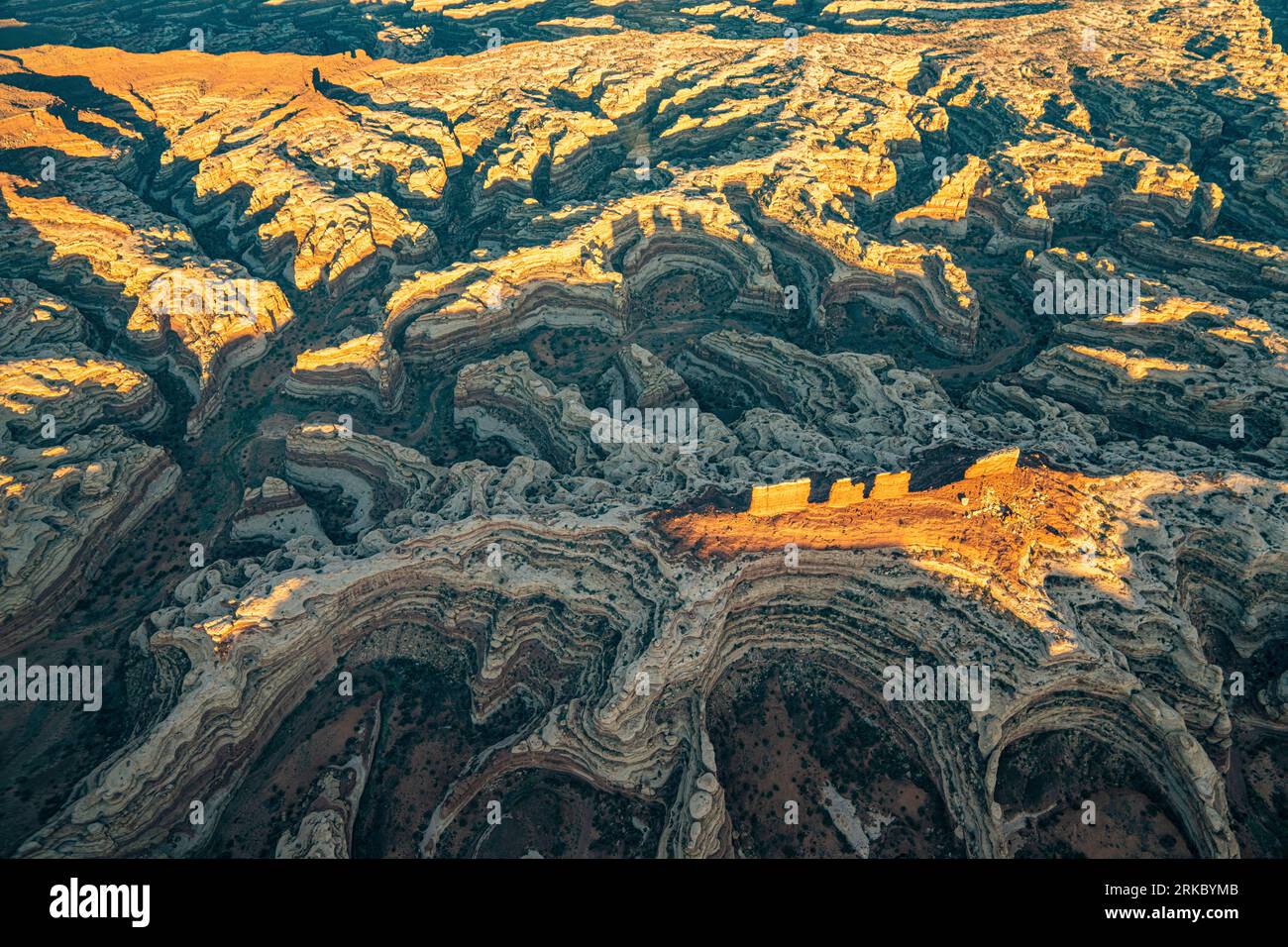 Chocolate Drops and Maze Canyons, Canyonlands National Park, Utah ...
