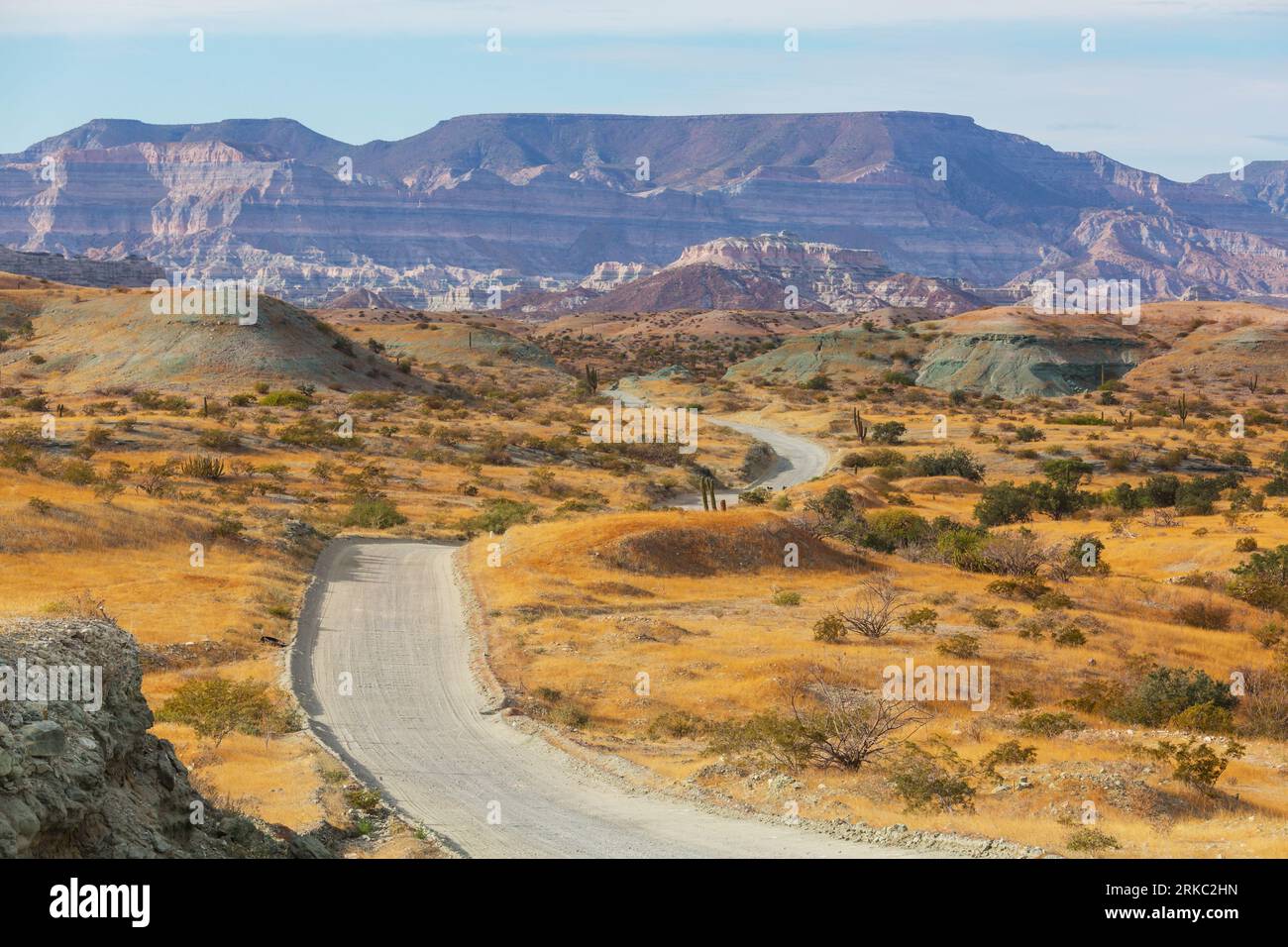 Beautiful natural landscapes in Baja California, Mexico Stock Photo - Alamy