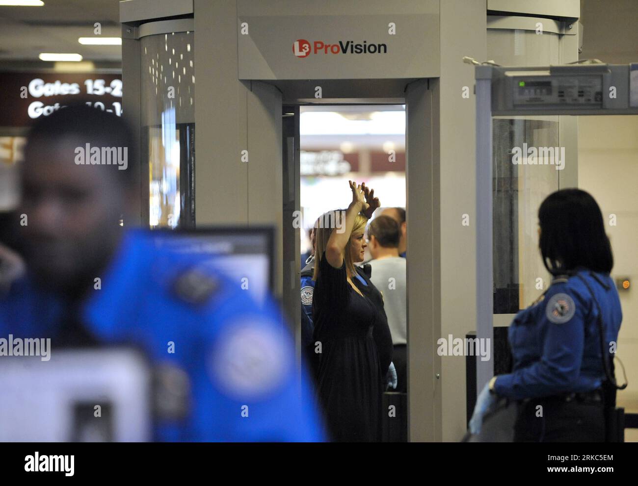 Airport security passenger body hi-res stock photography and images - Alamy