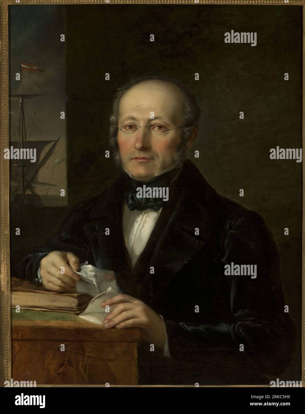 Portrait of the artist’s father, Levy Lesser circa 1850 by Aleksander ...