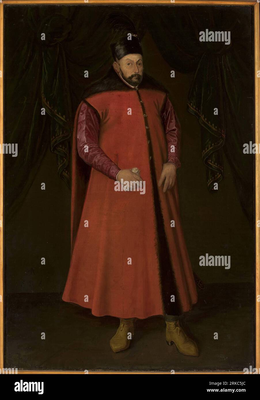 Portrait of Stephen Báthory 1846 by Aleksander Lesser Stock Photo - Alamy