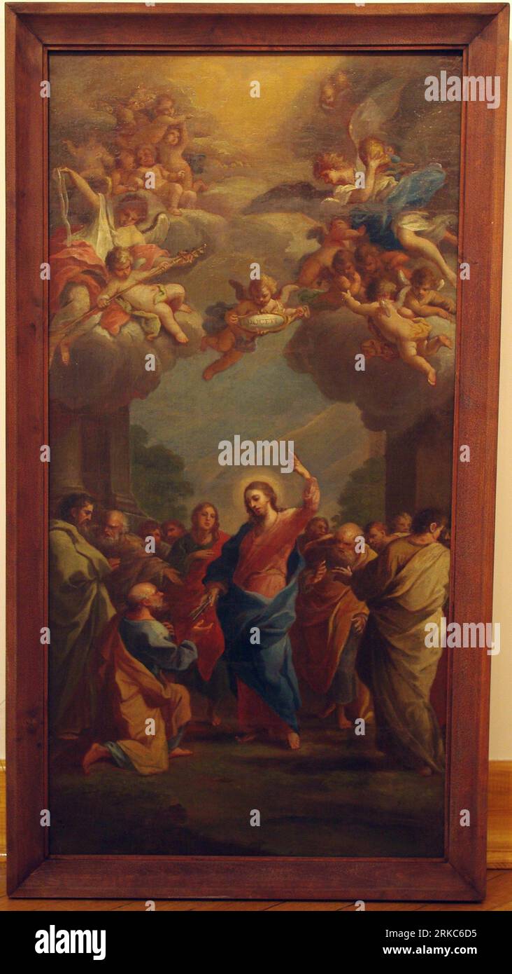 Christ hands keys to peter hi-res stock photography and images - Alamy