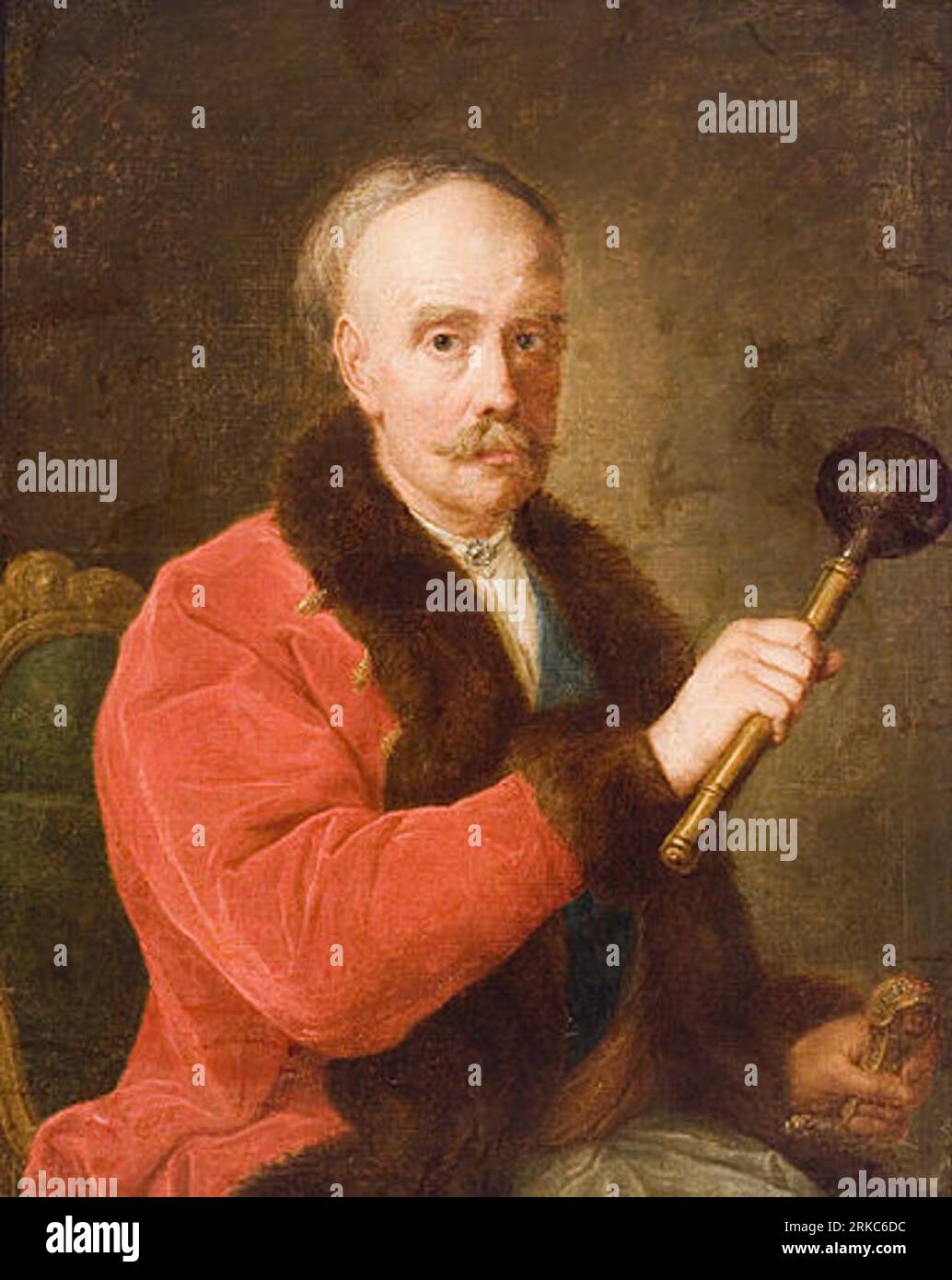 Portrait of Michał Józef Massalski. circa 1765 by Szymon Czechowicz ...