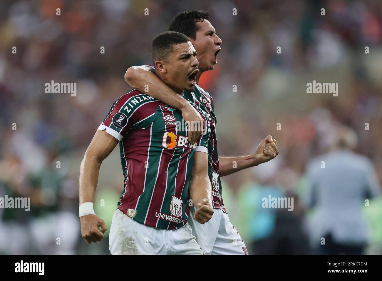 Rio de Janeiro, Brazil. 24th Aug, 2023. Andre Trindade of Fluminense ...