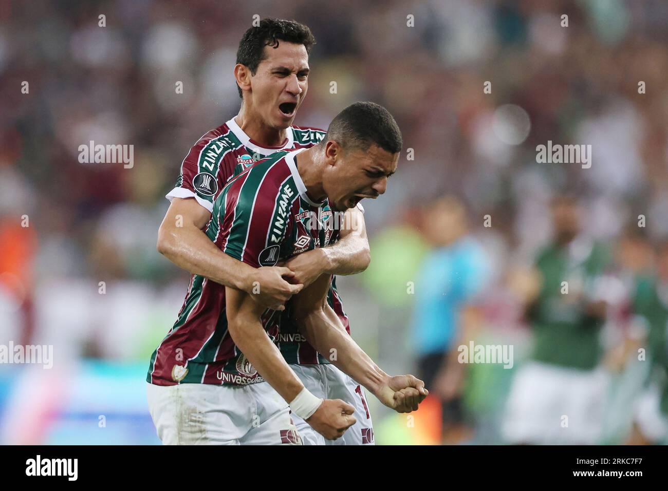 Rio de Janeiro, Brazil. 24th Aug, 2023. Andre Trindade of Fluminense ...