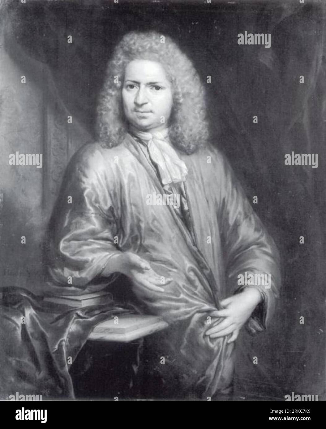 Portrait of a Man (Rudolf van Loen?) circa 1700 by Arnold Houbraken ...