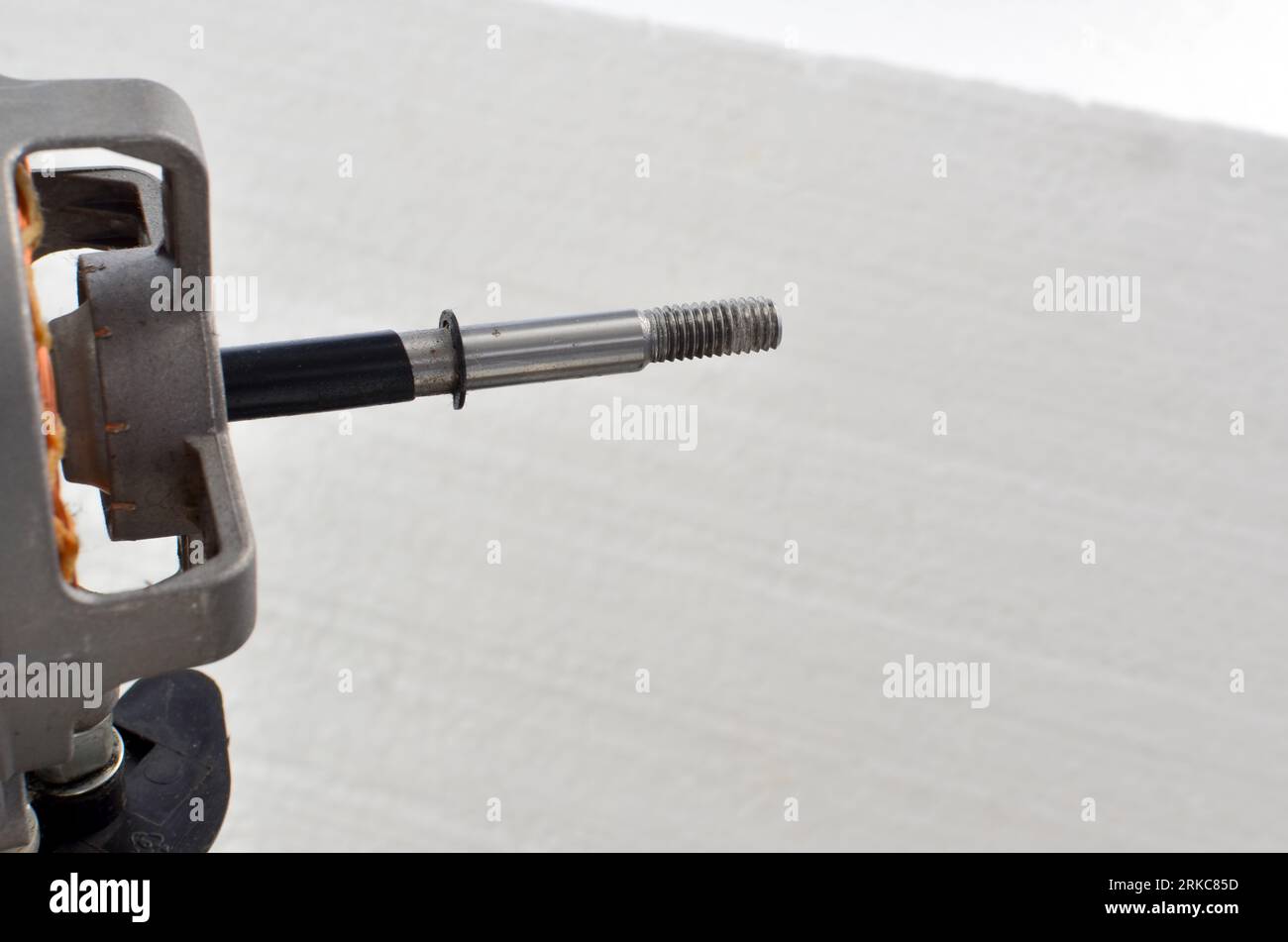 Detail of a domestic table fan motor, representing the concept of ...