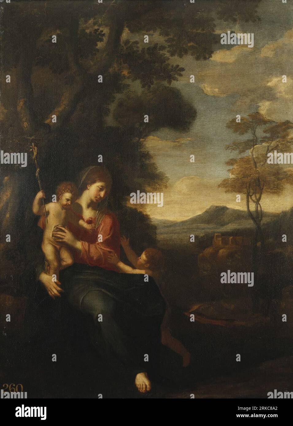 The Virgin and Child with Saint John the Baptist between circa 1620 and ...