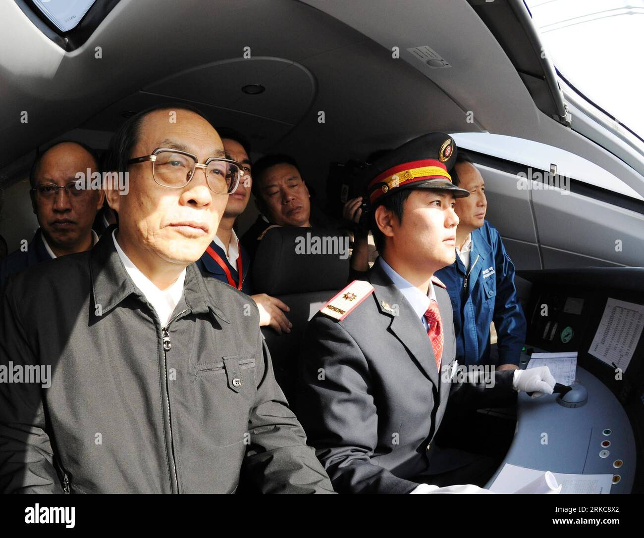 Train china railway high speed crh runs hi-res stock photography and ...