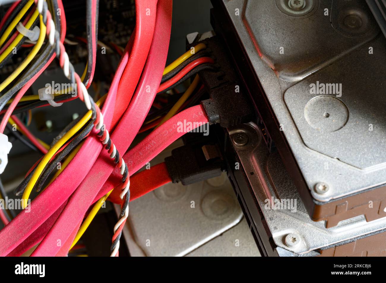 Close up view hard drives hi-res stock photography and images - Alamy