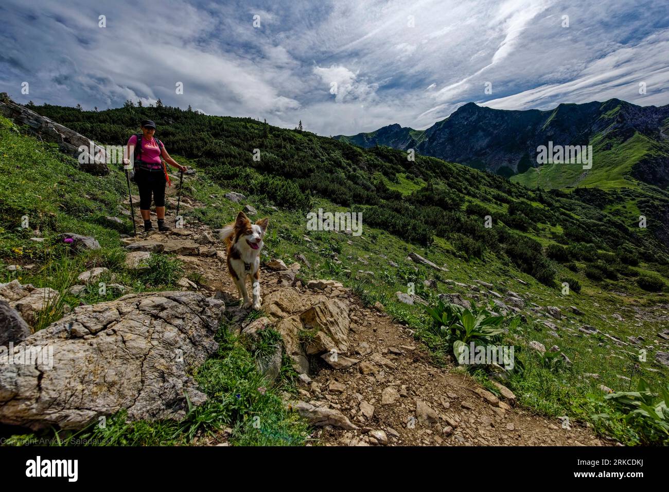 Allgauer bergseen in alpen schrecksee hi-res stock photography and ...