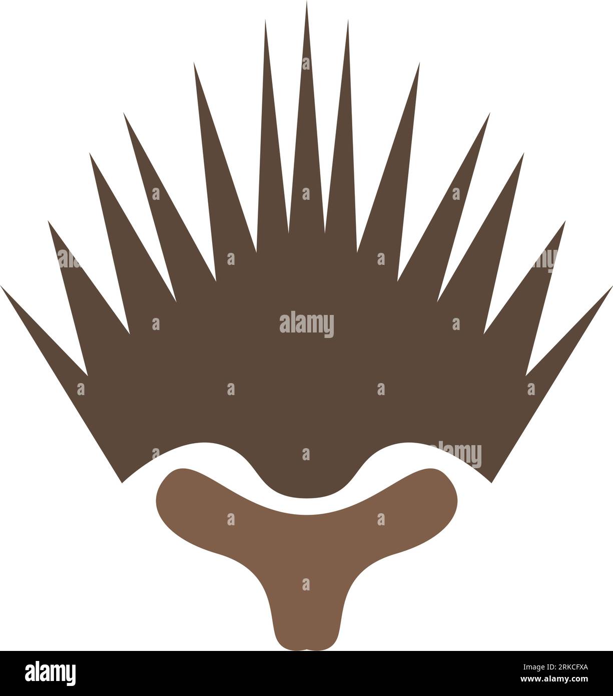 Hedgehog logo icon design illustration Stock Vector Image & Art - Alamy