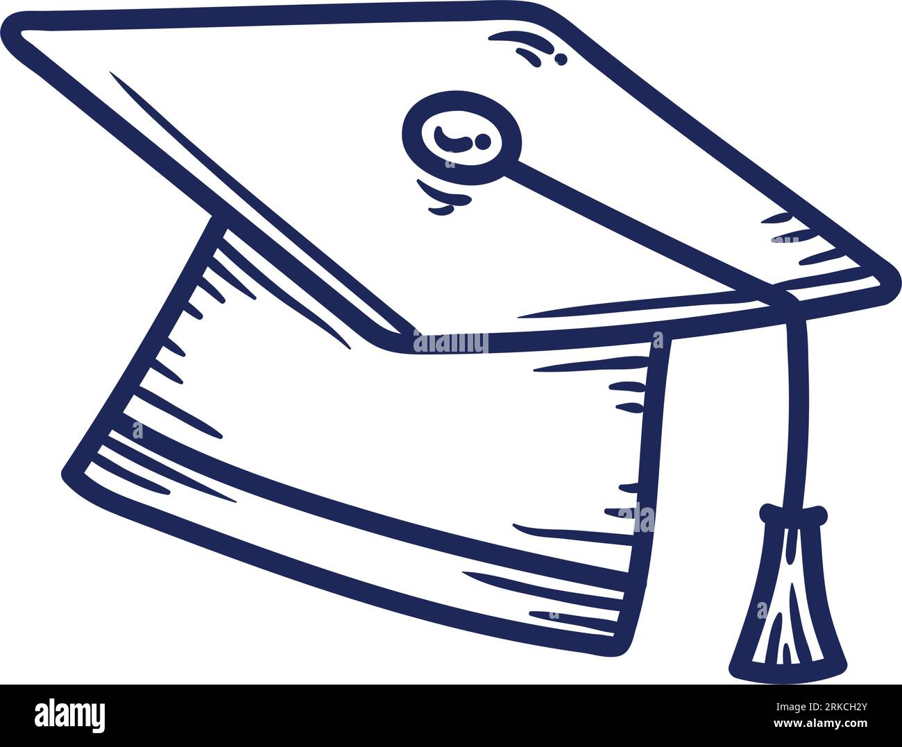 graduation cap doodle icon Stock Vector Image & Art - Alamy
