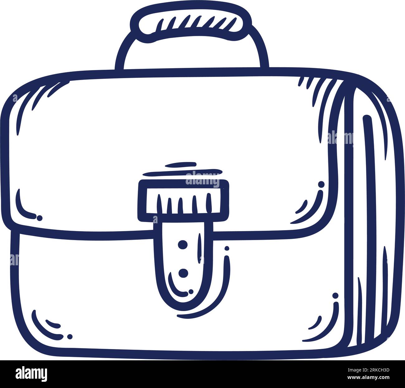 briefcase doodle icon Stock Vector Image & Art - Alamy