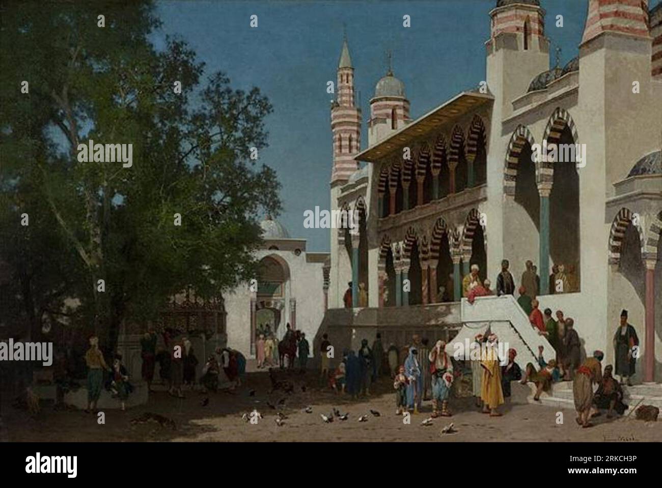 Mosque in Trebizond 1870 by Fabius Brest Stock Photo - Alamy