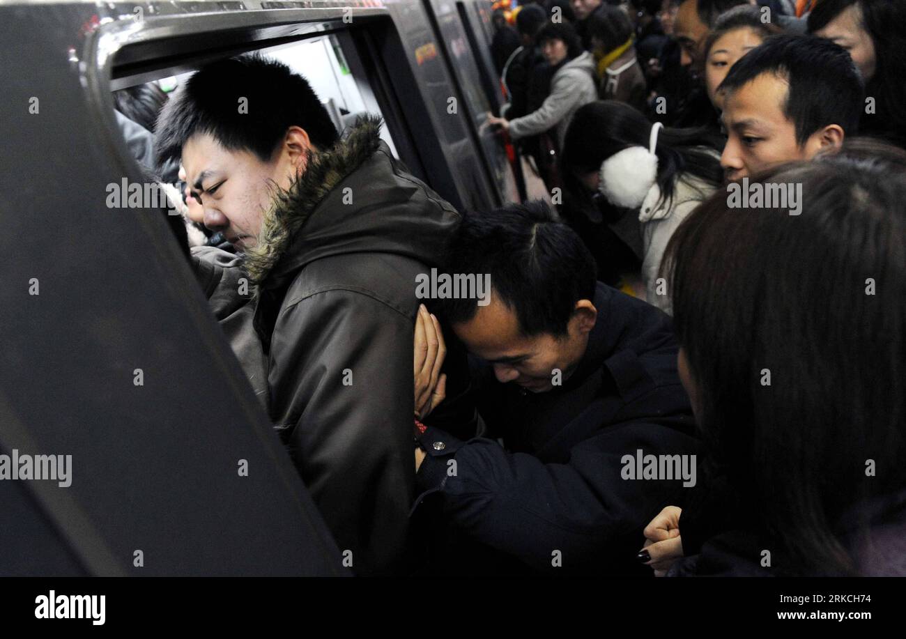 Beijing bus station rush hour hi-res stock photography and images - Alamy