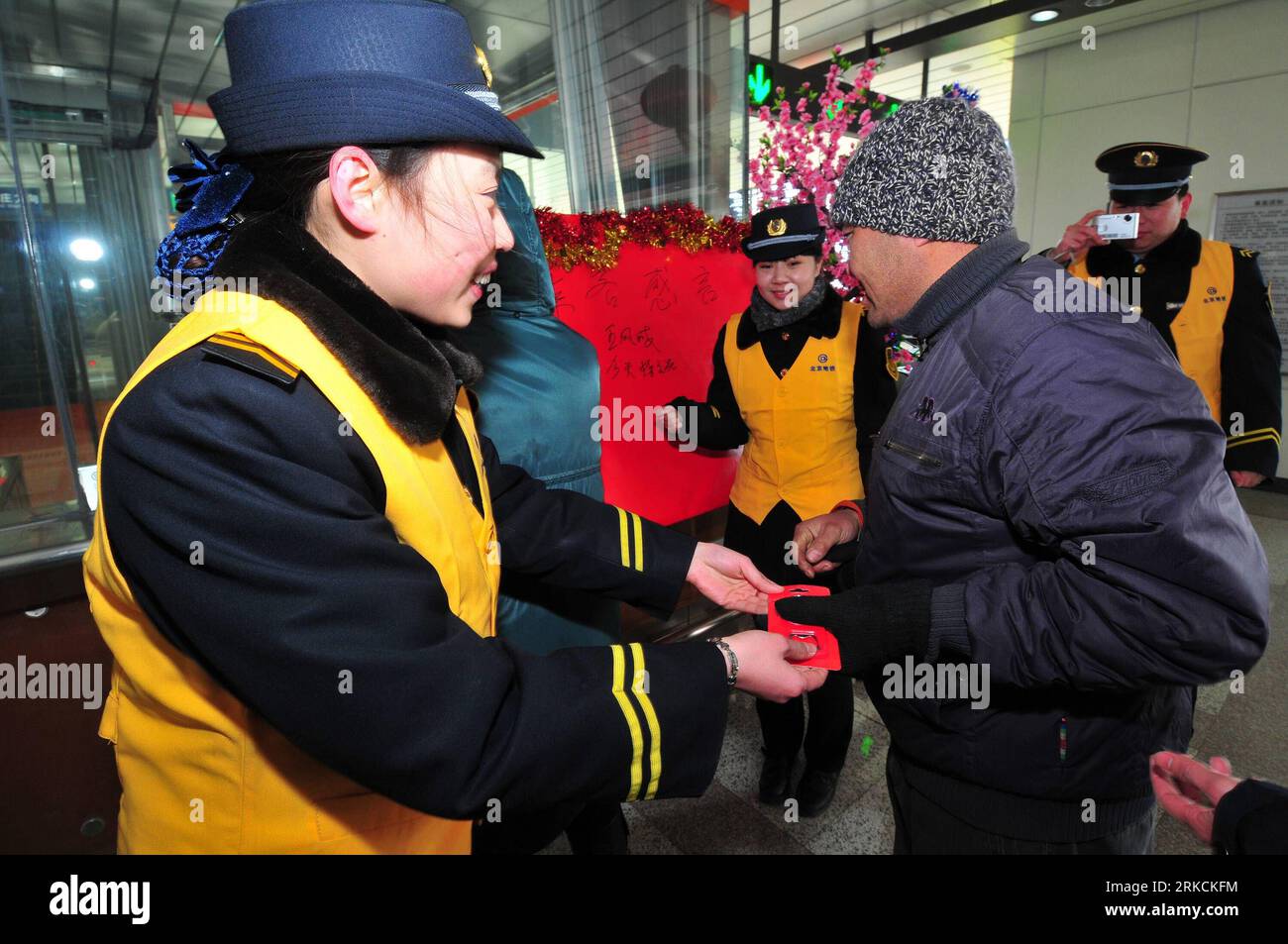 Metro staff hi-res stock photography and images - Alamy
