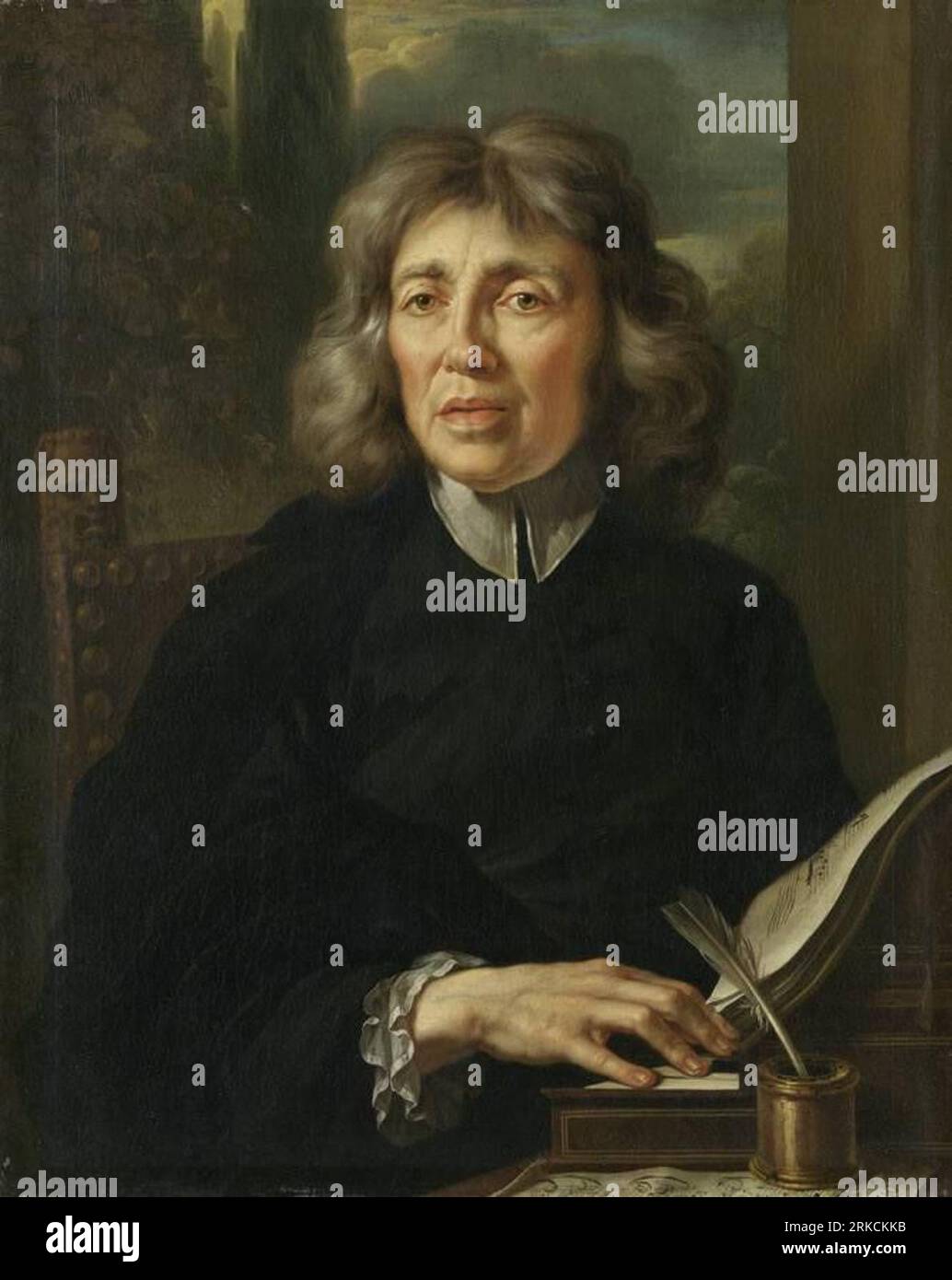 Portrait of abbot and composer Sebastiano Moratelli between circa 1706 ...