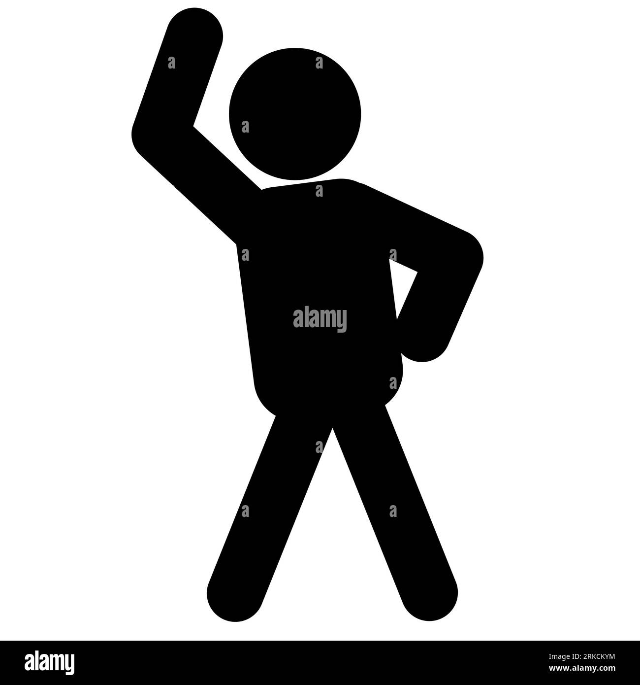 fitness exercise icon. healthy lifestyle sign. gym symbol. flat style ...