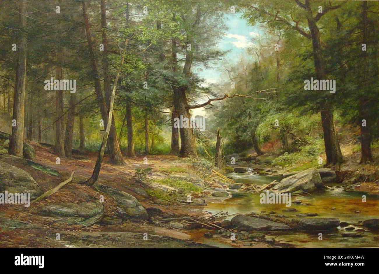 Landscape 1892 by Christopher Shearer Stock Photo - Alamy