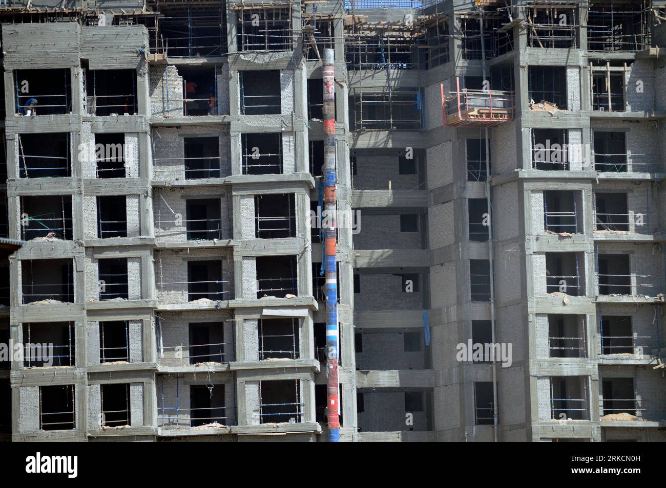 Giza, Egypt, August 19 2023: New residential high rise in Egypt, real ...