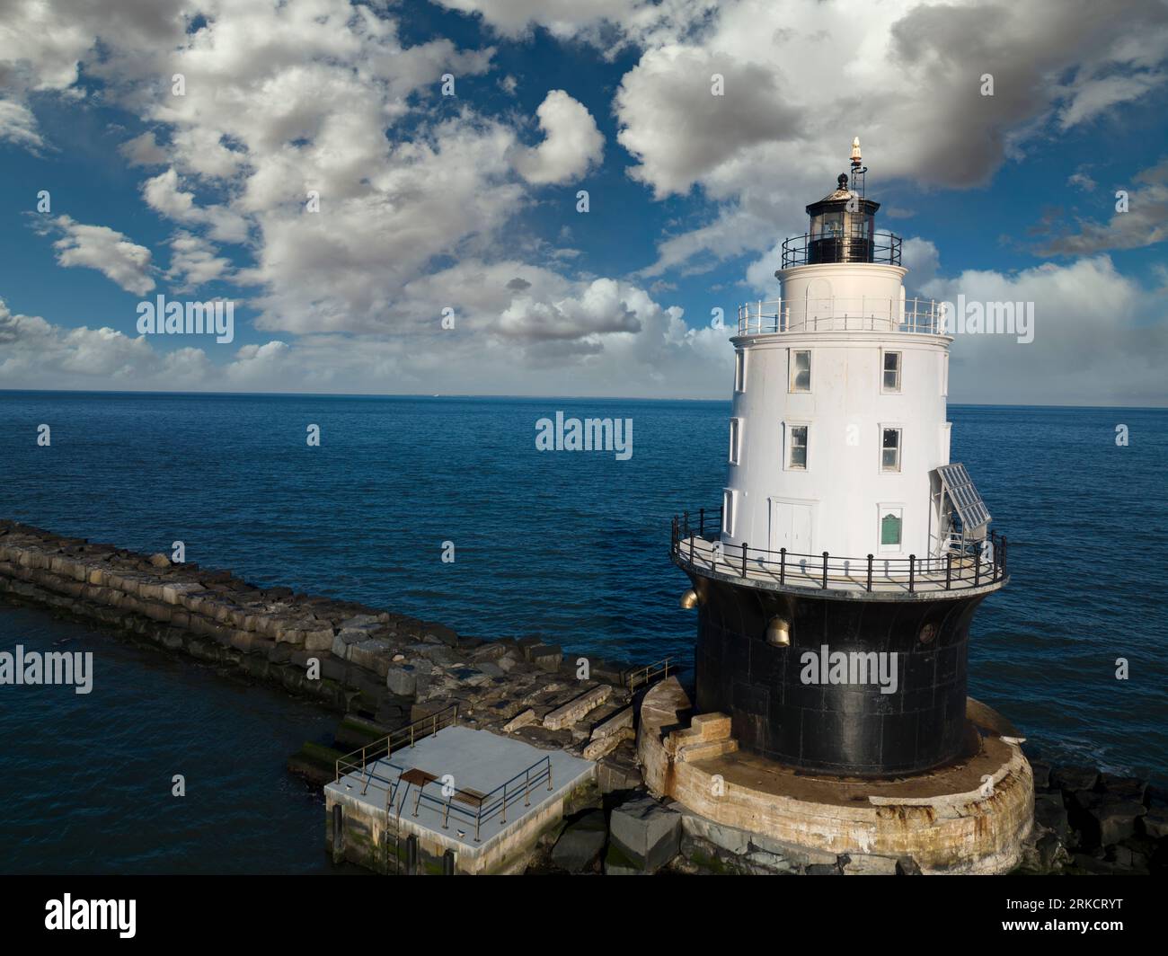 Harbor of Refuge Lighthouse, Lewes, Delaware Atlantic Ocean, Cape ...