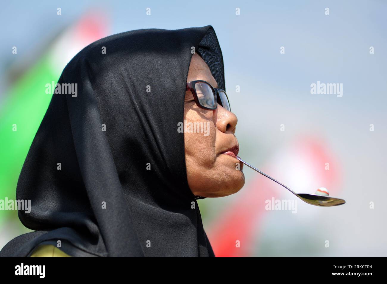 West Java, Indonesia - August 20, 2023 : Marbles competition during ...