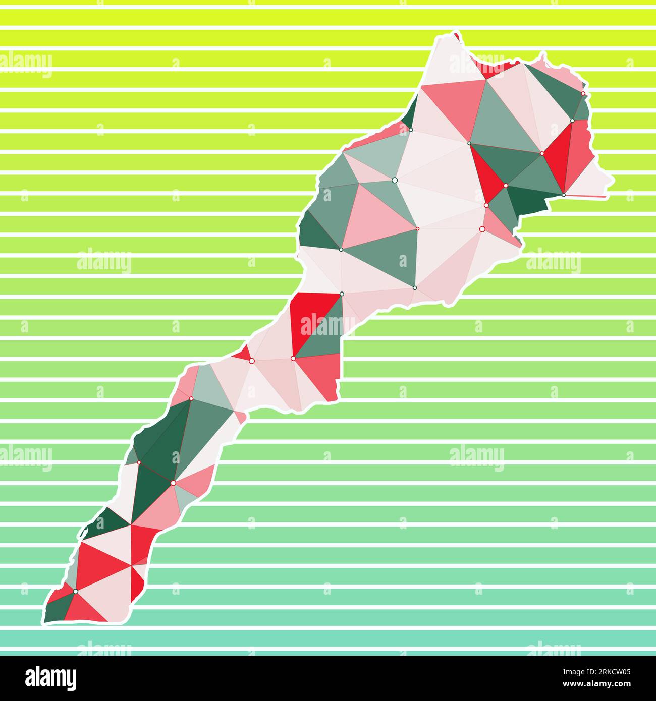 Morocco vector illustration. Morocco design on gradient stripes ...