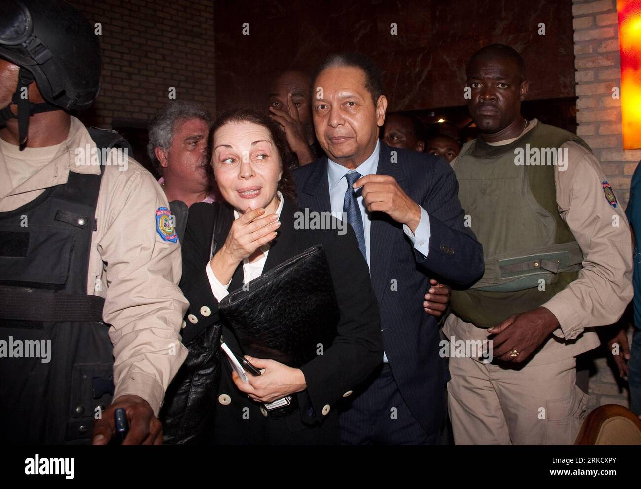 Haiti duvalier return hi-res stock photography and images - Alamy
