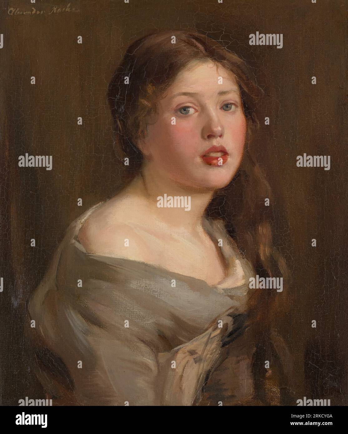 Nell by Alexander Ignatius Roche Stock Photo - Alamy