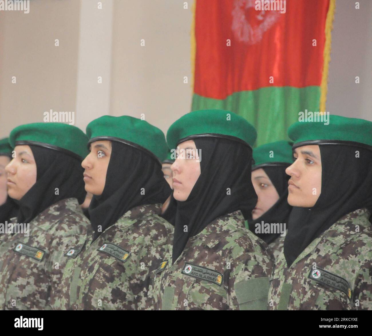 Female afghan army officers hi-res stock photography and images - Alamy