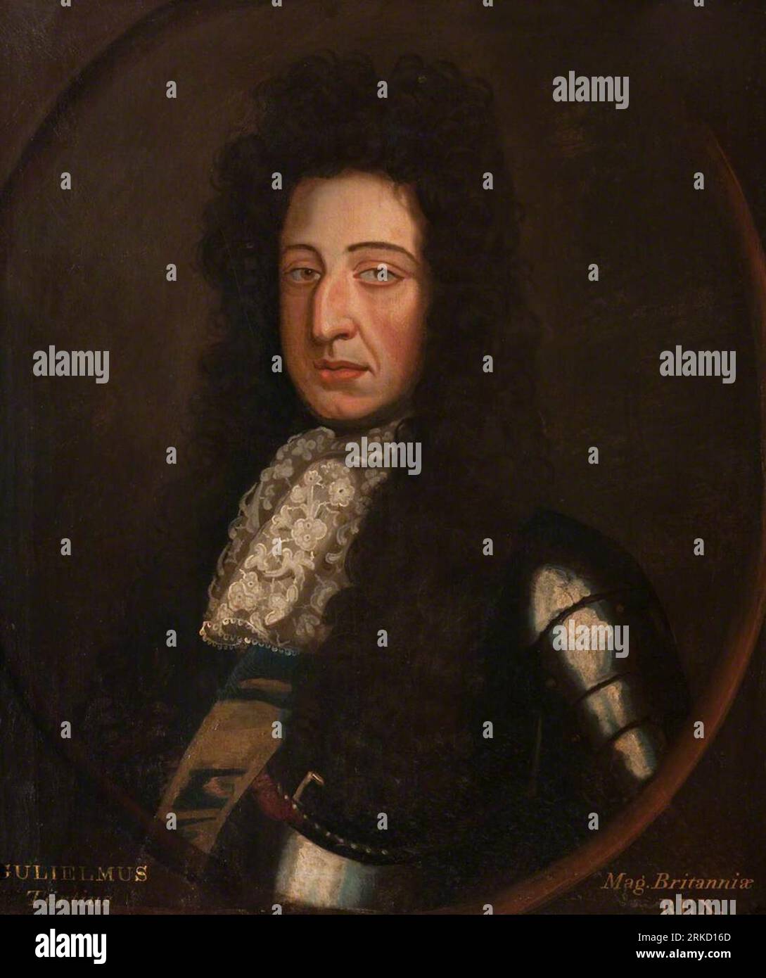 King William III; (1650-1702) 17th century by John Scougal Stock Photo ...