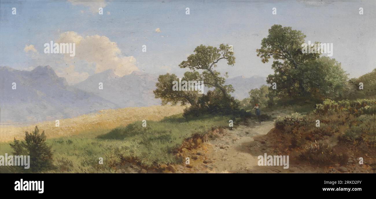 Landschaft mit staffage hi-res stock photography and images - Alamy