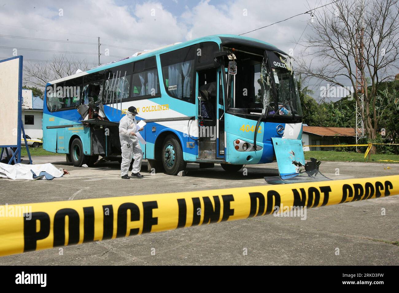 Exploded bus hi-res stock photography and images - Alamy