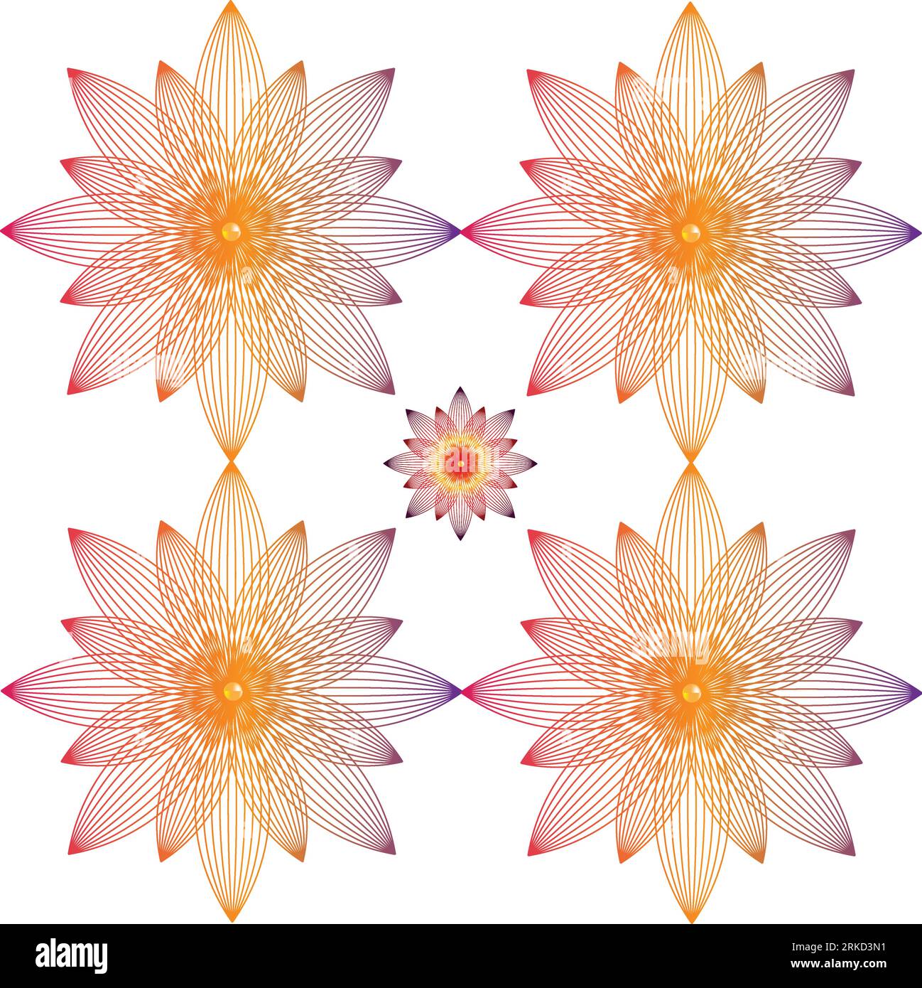 Yellow flowers wallpapers Stock Vector Images - Alamy