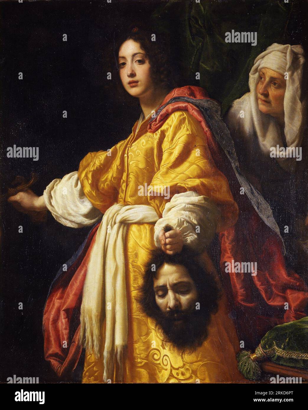 Judith Holding the Head of Holofernes between circa 1610 and circa 1612 ...