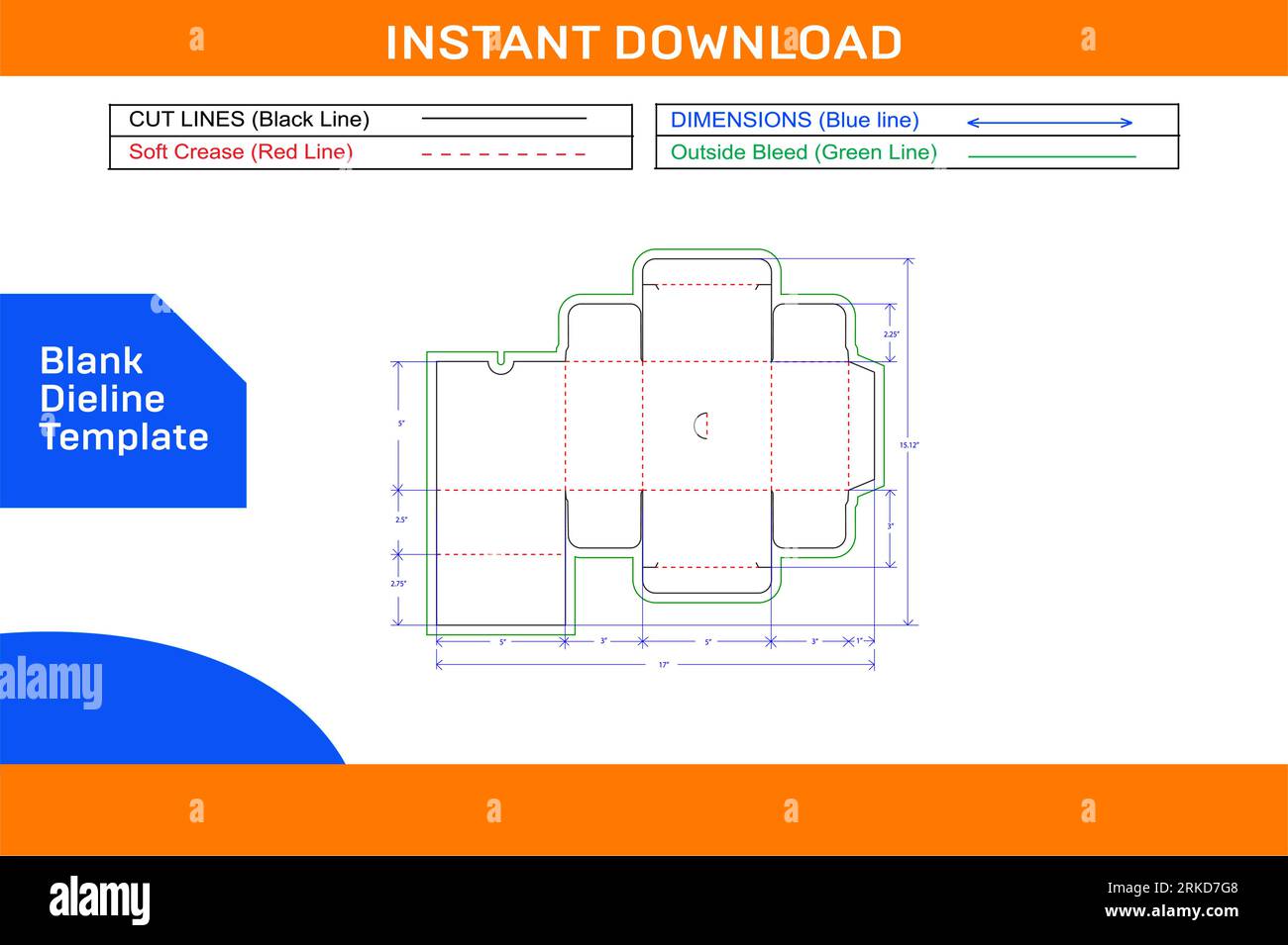 Straight tuck end box, mobile charge or cc camera power supply box die ...