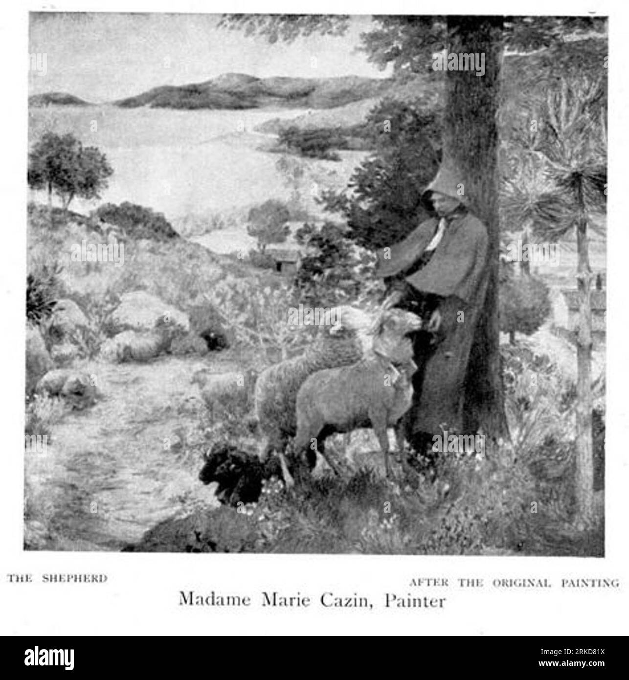 Shepherd art Cut Out Stock Images & Pictures - Alamy