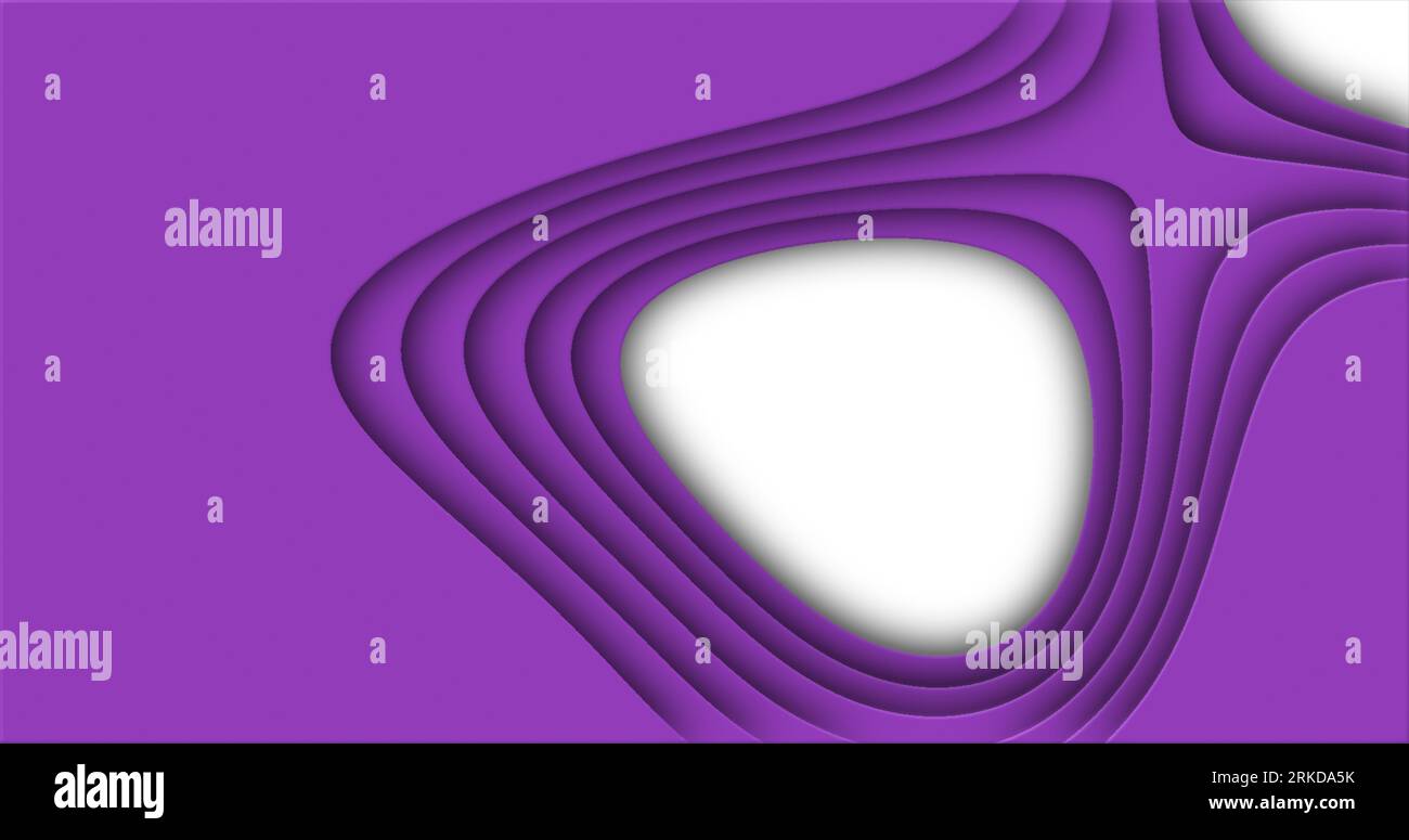 Purple cut curve abstract background pattern of lines and waves Stock ...