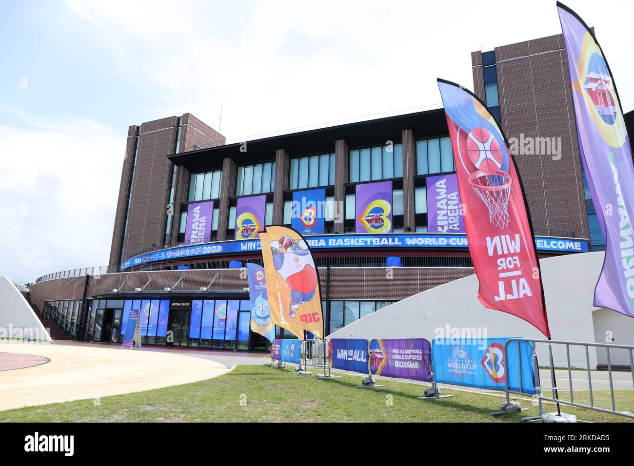 Okinawa Arena, Okinawa, Japan. 25th Aug, 2023. General view of Okinawa ...